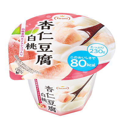 果冻橘子味白桃果冻布丁Tarami