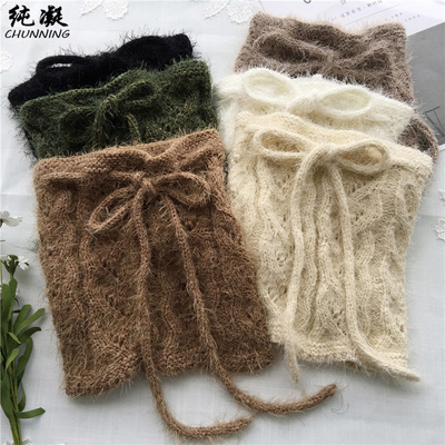 纯凝秋冬颈椎保暖毛衣针织假领子