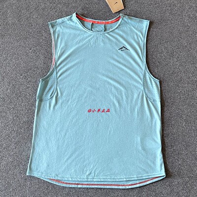 NIKE耐克 男子夏季运动跑步训练速干透气圆领背心T恤 FN3310-010