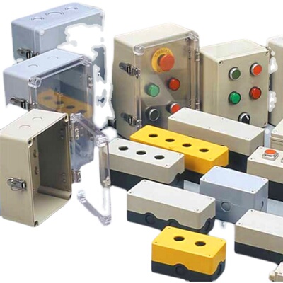 上海天逸13501 13502 13503灰盖密封箱防水接线盒PP材质  ABS材质