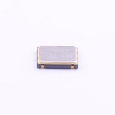 S7D33.000000B20F30T 有源晶振 33MHz ±20ppm 3.3V CMOS SMD7050