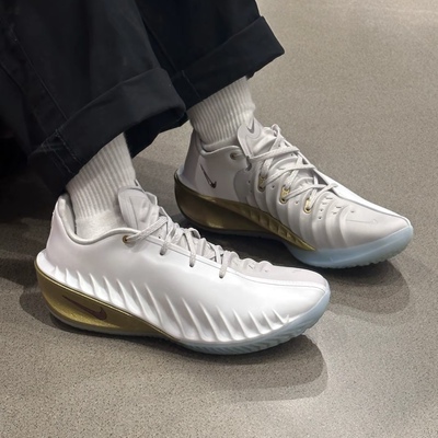 Nike G.T. Cut 4 舒适柔软 低帮 篮球鞋 男女同款 白色IB6728-100