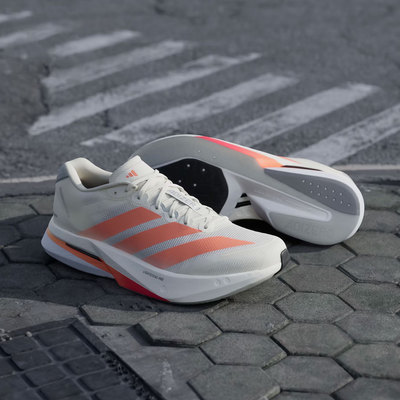 阿迪达斯ADIZERO BOSTON 13 M跑步鞋男中考体测竞速专业运动鞋子