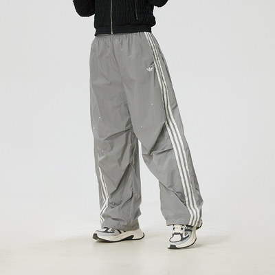 阿迪达斯三叶草2026新款女裤运动裤子时尚潮流休闲梭织长裤KS2866