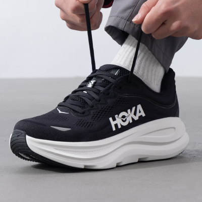 HOKA ONE ONE新款男士邦代9公路跑步鞋BONDI9轻盈舒适缓震运动鞋
