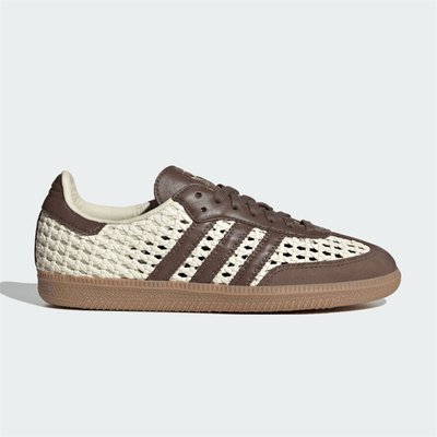 adidas阿迪达斯三叶草女鞋SAMBA OG运动休闲板鞋网眼德训鞋IH9373