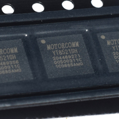 原装YT8521SH-CA QFN-48 6x6mm 以太网芯片 Motorcomm裕太微