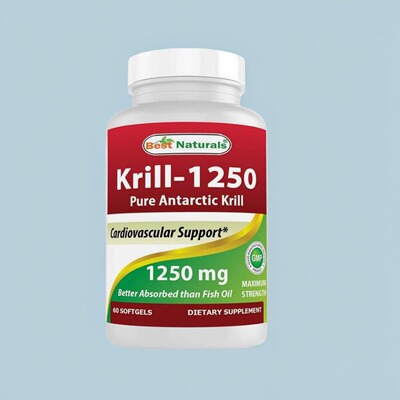 成人磷虾油胶囊KrillOil心脑健