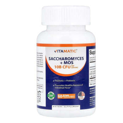 Vitamatic Saccharomyces Boulardii Probiotic布拉酵母菌益生菌