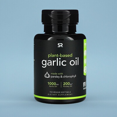 无臭大蒜油胶囊欧芹叶绿素成人