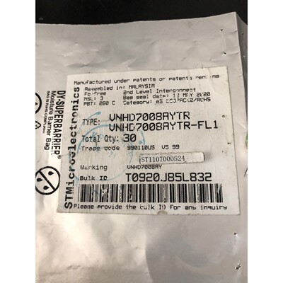 【议价产品】原装进口ST VNHD7008AYTR SSOP36 全新原询价