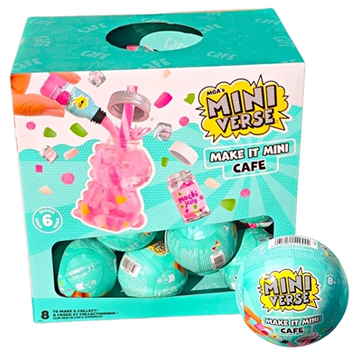 MGA茶点球六代DIY食玩盲盒现货