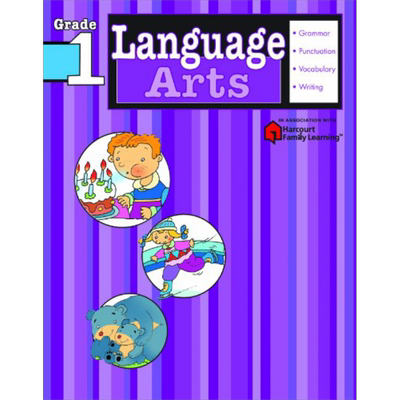 FLASHKIDS 语言艺术 1年级 Language Arts Grade 1 小学教辅教材工具书 语言技巧学习 英文学习 7-12岁 英文原版