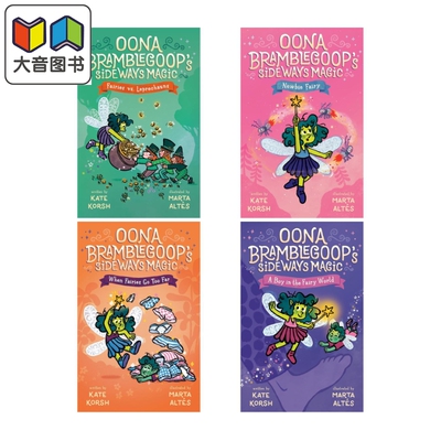 爆笑小仙子1-4共4册英文原版