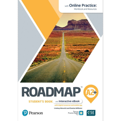 培生 ROADMAP A2+ STUDENTS BOOK & INTERACTIVE EBOOK 路标 A2+ 学生课本和电子书 大音