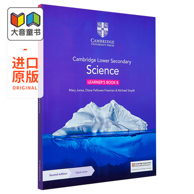 NEW Cambridge Lower Secondary Science Learner's Book 8剑桥初中科学学生书八年级初二 大音
