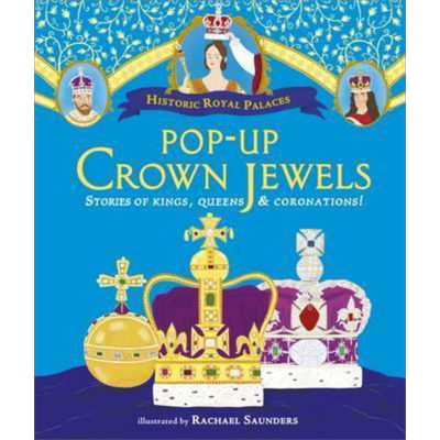 英文原版立体书皇冠珠宝