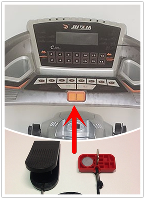 通用配置jx军霞跑步机插卡式安全