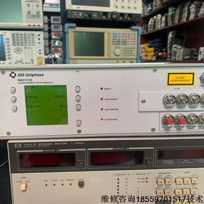 【议价】JDSU SWS15102C波段激光源 SWS16102L波【议价】