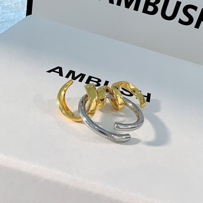 ambush男女925银高级感戒指