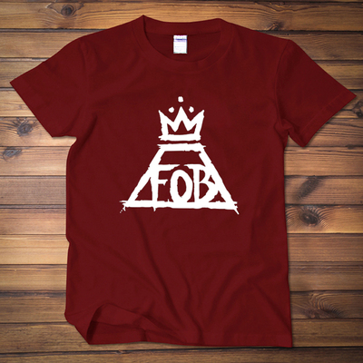 打倒男孩乐队falloutboy周边 摇滚 欧美 t恤 男女短袖 乐队演唱会