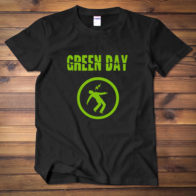 greenday 绿日摇滚乐队 男女纯棉T恤短袖宽松大码潮嘻哈街头衣服