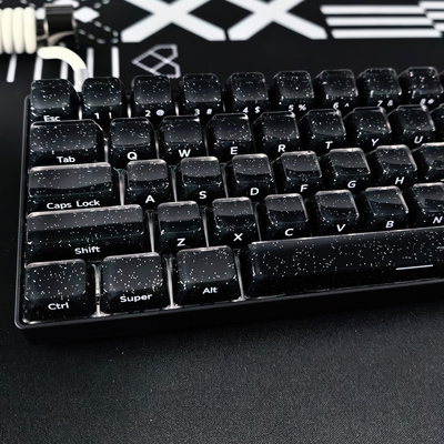 XVX黑色果冻2.0星空键帽适配made68魔导士EV63迈从Ace68 ATKRS6