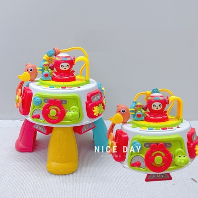 韩国ins百宝箱婴儿游戏桌玩具儿童多面体益智宝宝忙碌屋生日礼物