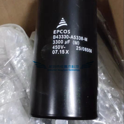 B43330-A5338-M 450v3300uf 德国EPCOS 西门子电容 底部带螺丝M12