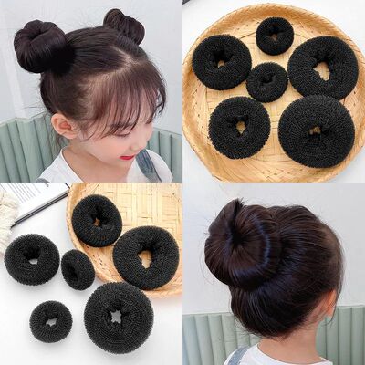 S/M/L Hair Bun Maker Elegant Women Ladies Girls Magic Ponyta