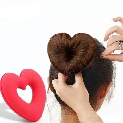 1pc Heart Shaped Hair Curler Hair Styling Tool Women Girls S