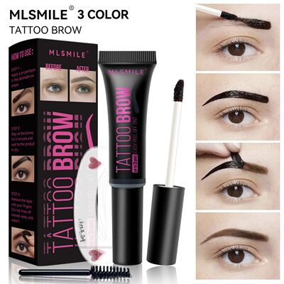 Peel-off Eyebrow Tearing Eyebrow Gel Tattoo Cream Dyeing Eye