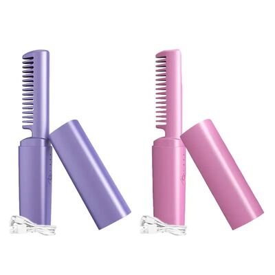 Mini Hair Straightener Hot Comb Hair Styling Tool Hair Brush