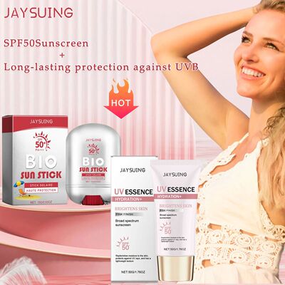Spf 50+ Sunscreen Stick Hydrating Oil Free Anti Sun UV Prote