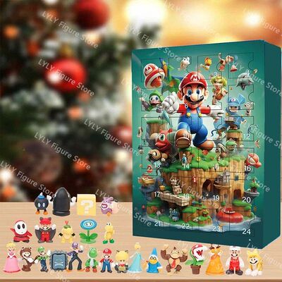 Super Mario Brothers Surprise Cartoon Action Figure Christma