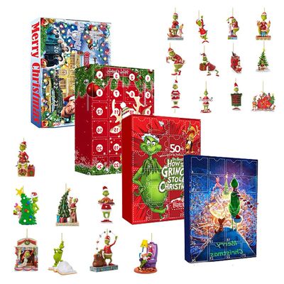 24 Grids Christmas Blind Box Doomsday Calendar Blind Box Dec