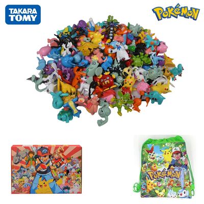 144 Style Anime Pokemon Figure Toys Pikachu Action Figure Mo