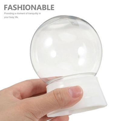 6pcs Snow Globes 270ml Water Globe Empty Snow Globe Fillable