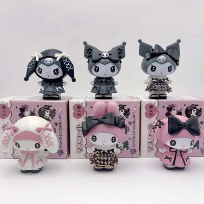 Sanrio Blind Box Kuromi My Melody Cartoon Character Figures