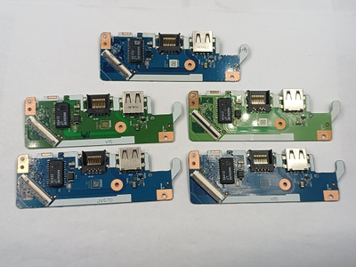 联想V15 G2-ALC  lTL lJL V15 G3 G4USB网口开关键小板5C50S25364