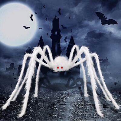 Halloween Party Big Plush Spider Horror Halloween Decoration