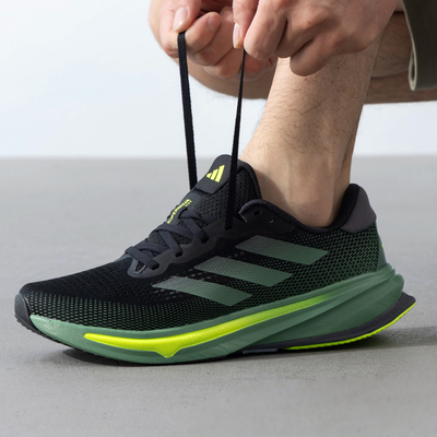 ADIDAS阿迪达斯运动鞋男SUPERNOVA RISE轻便透气缓震跑步鞋ID3589
