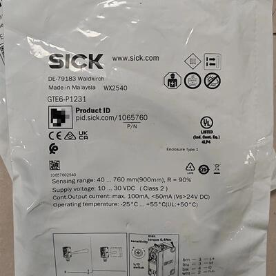西克光电传感器GTE6-P1231订货号1065760数