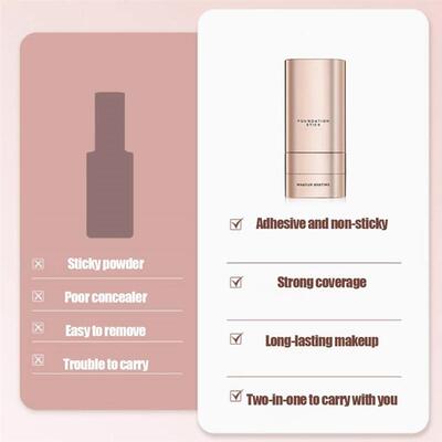 Vivien Beauty Foundation Stick 粉底棒 滋润轻薄持久清爽3颜色