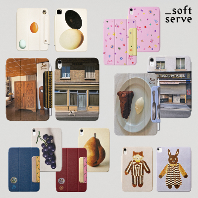 SoftServe手绘感插画平板磁吸壳