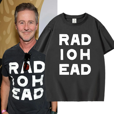 2026新款Radiohead电台司令诺顿皮特同款The Invite短袖T恤周边服