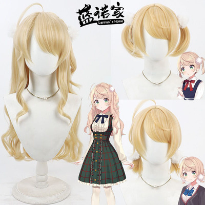 蓝诺家 虚拟YouTube播主 时雨羽衣cos假发 夏服私服装Shigure Ui