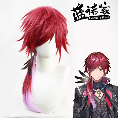 【蓝诺家】彩虹社NIJISANJI虚拟vtuber播主 劳伦伊罗斯cos假发