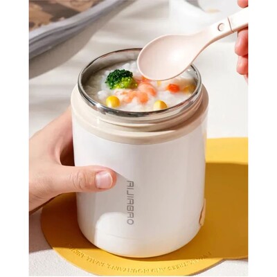 600ML USB Electric Heating Lunch Box Portable Picnic Milk Dr