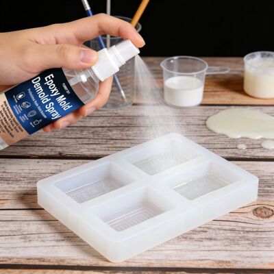 Epoxy Mold Demold Spray - Resin & Epoxy Release Agent for Sm